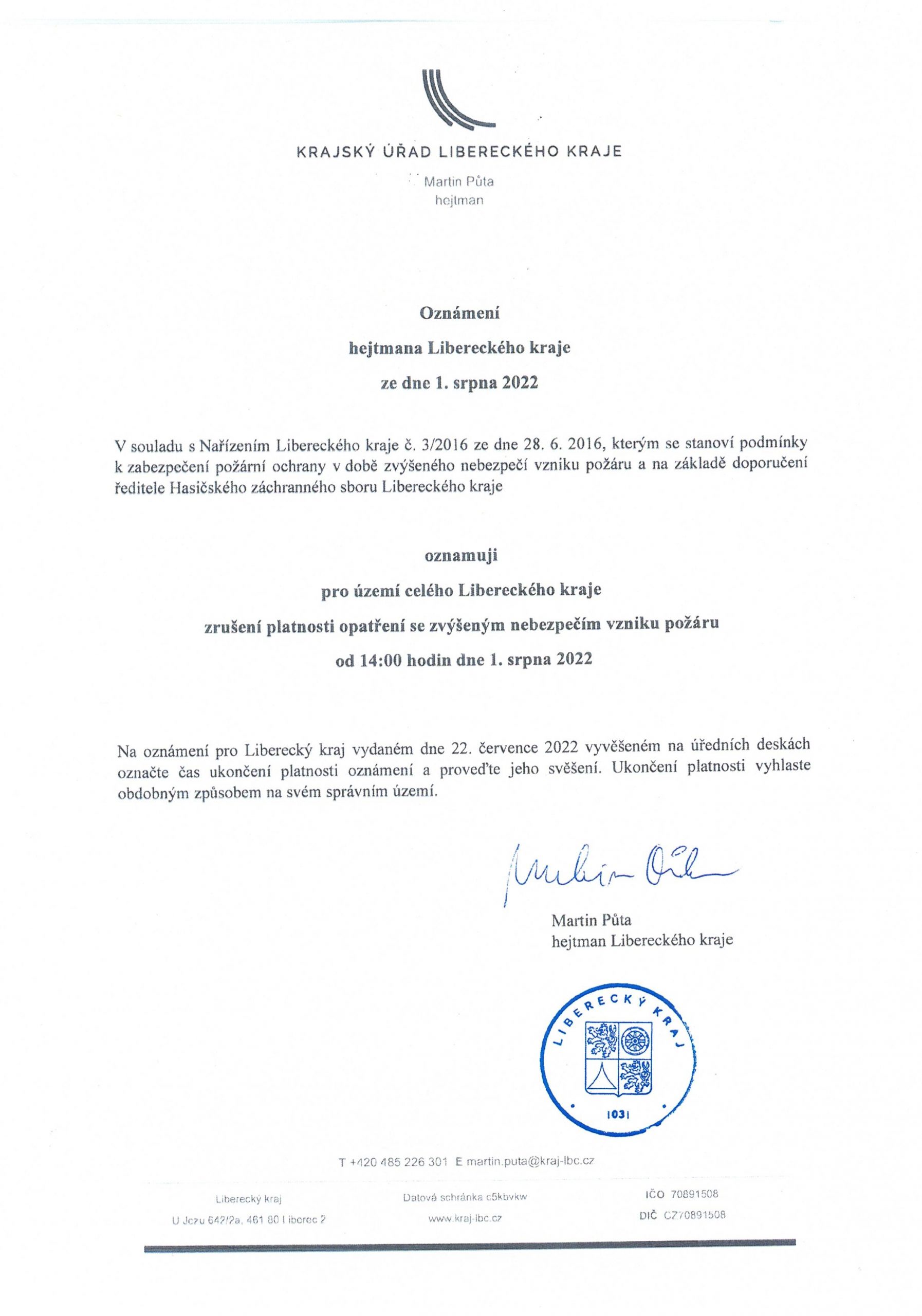 Aktuality – Obec Svijany