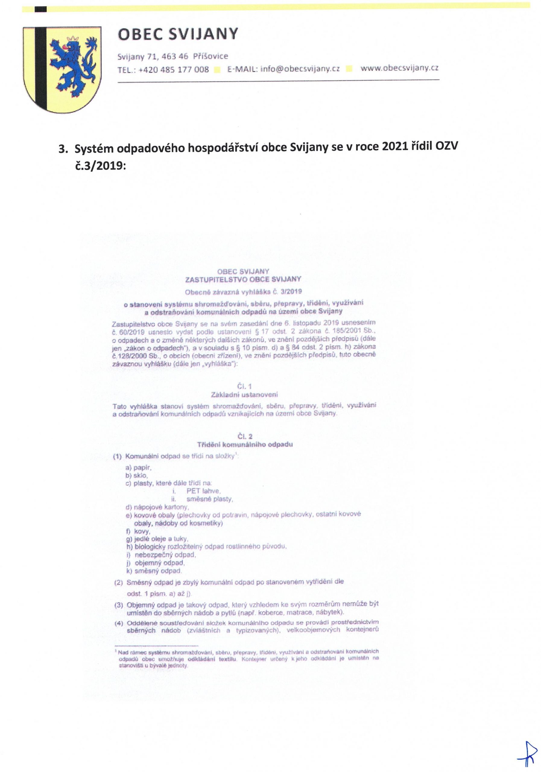 Aktuality – Obec Svijany